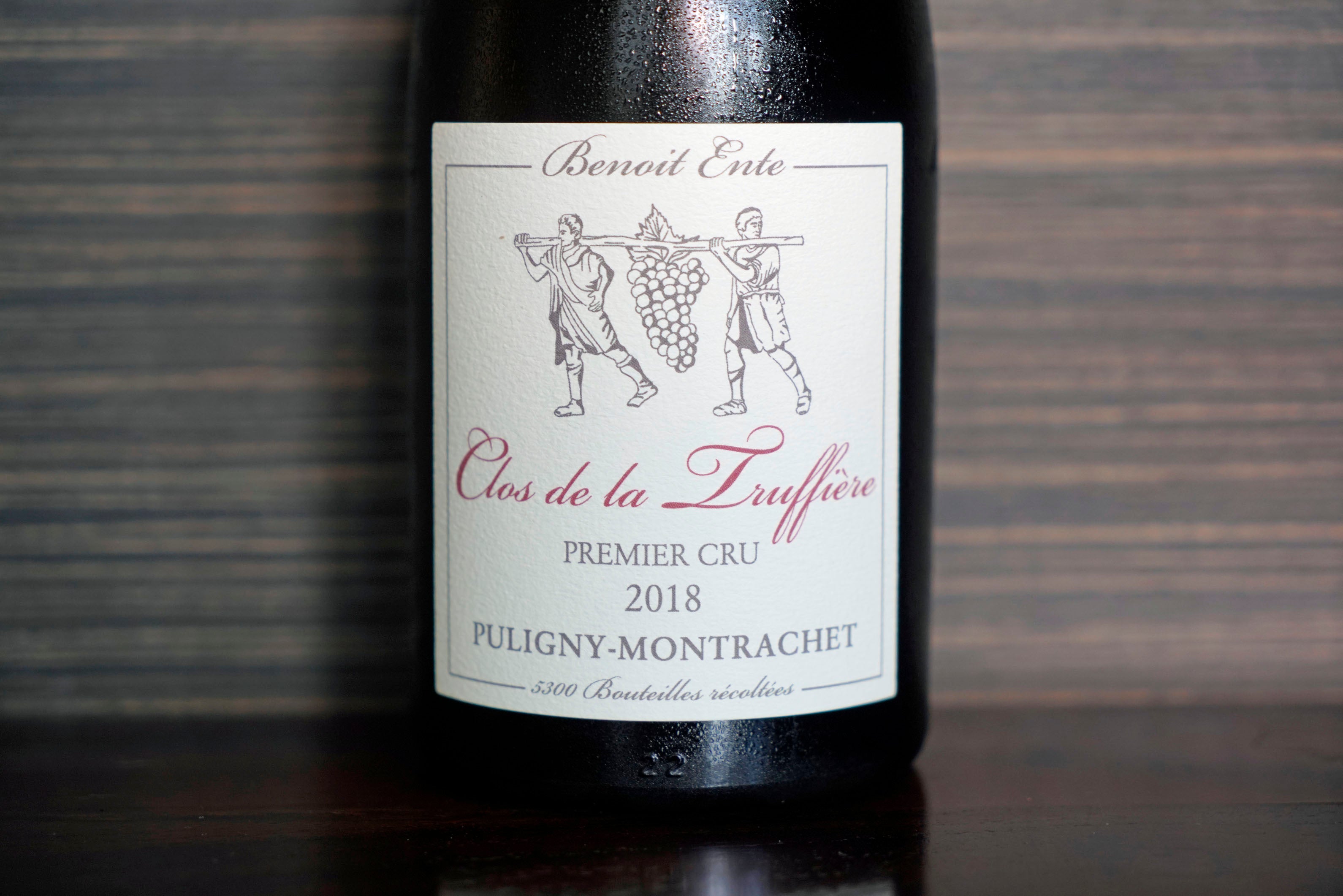 Domaine Benoit Ente Puligny Montrachet Premier Cru Clos de la Truffier ...